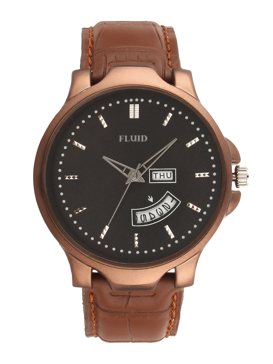 Buy FLUID Men Black Analogue Watch FL 773G BK01 - Watches for Men ...