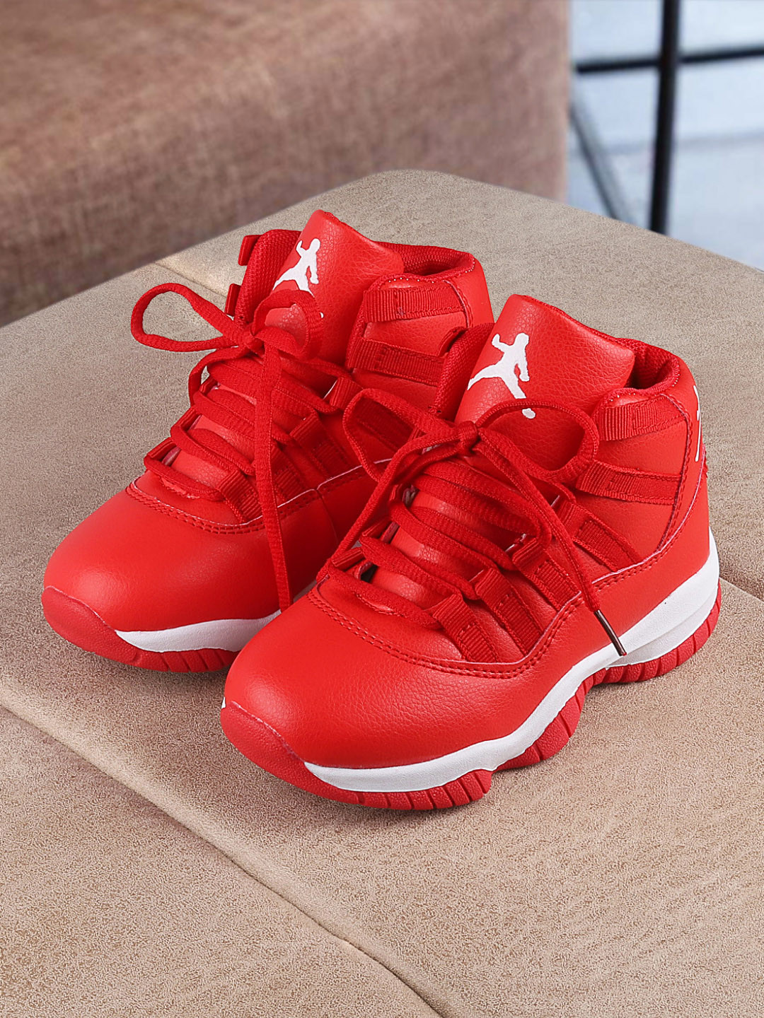 Buy Walktrendy Boys Red Sneakers - Casual Shoes for Boys 11228010 | Myntra