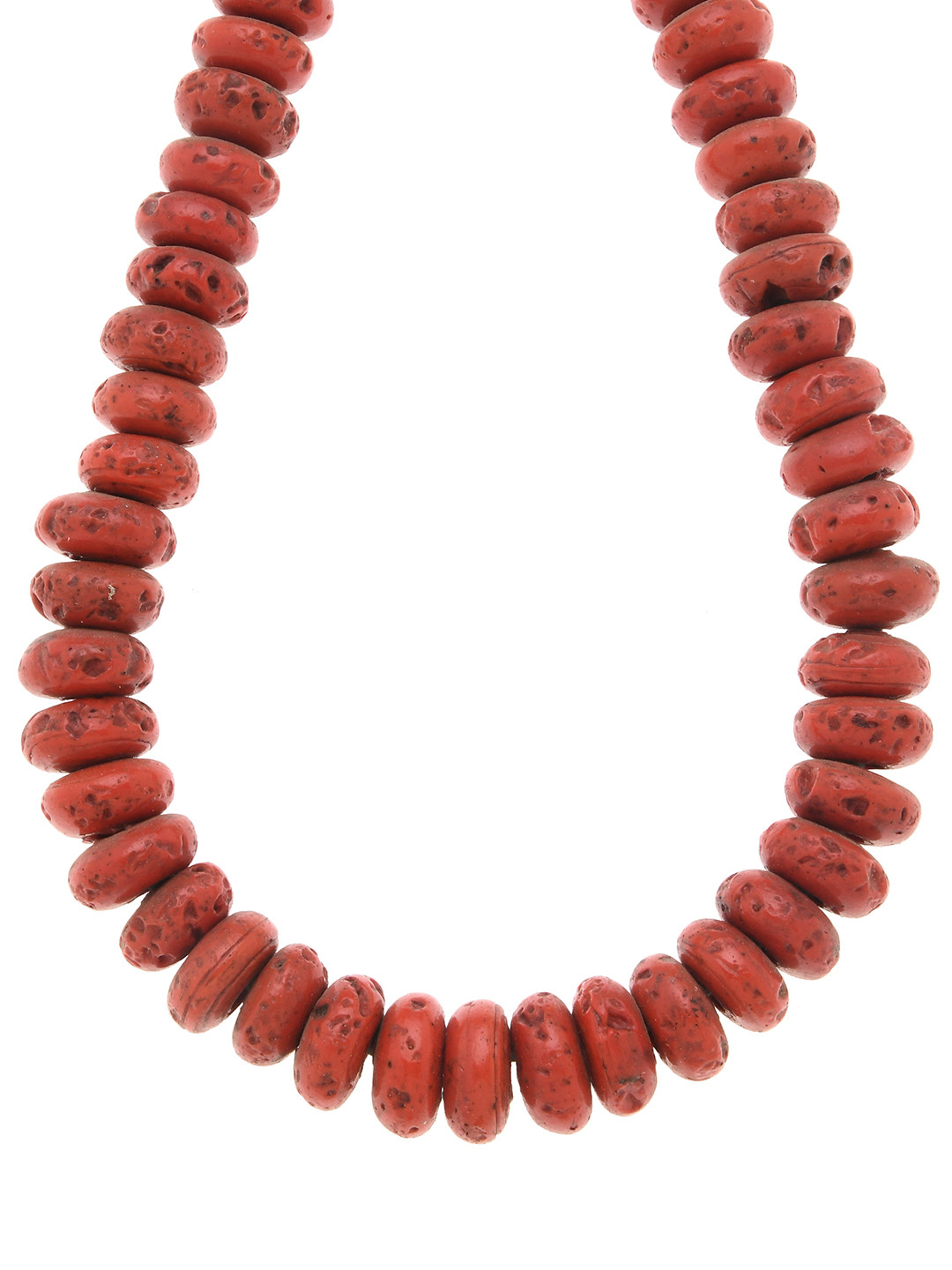 Buy Bamboo Tree Jewels Red Handcrafted Necklace - Necklace And Chains ...