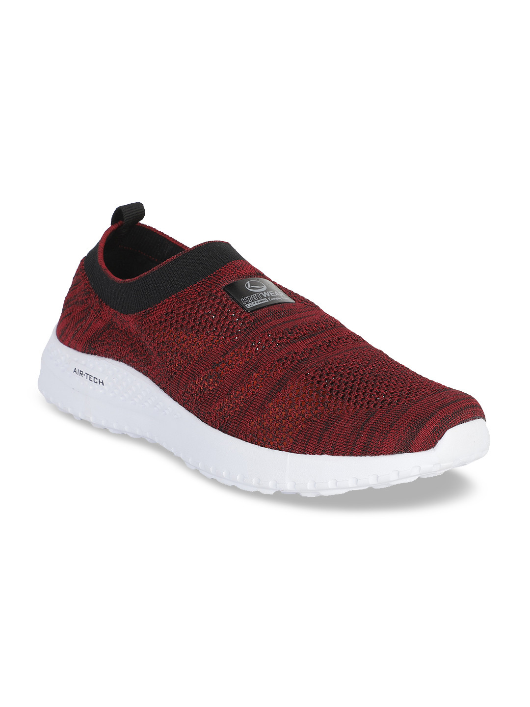 Buy Lancer Men Maroon Slip On Sneakers - Casual Shoes for Men 11119600 ...