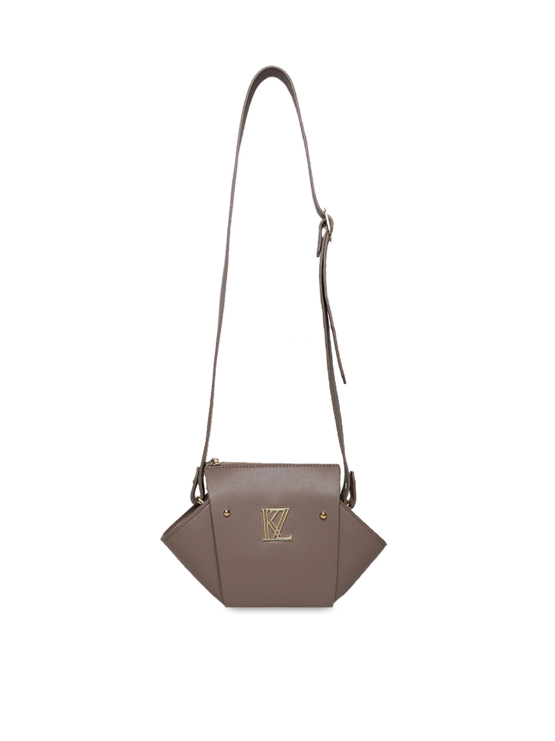 Buy Kazo Brown Solid Sling Bag - Handbags for Women 8699375 | Myntra