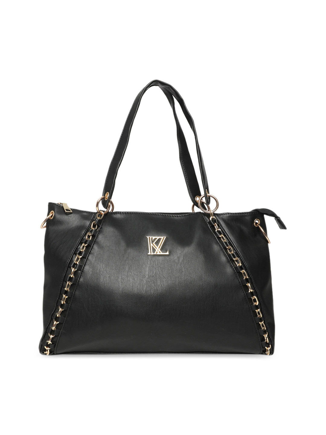Buy Kazo Black Solid Shoulder Bag - Handbags for Women 8733389 | Myntra