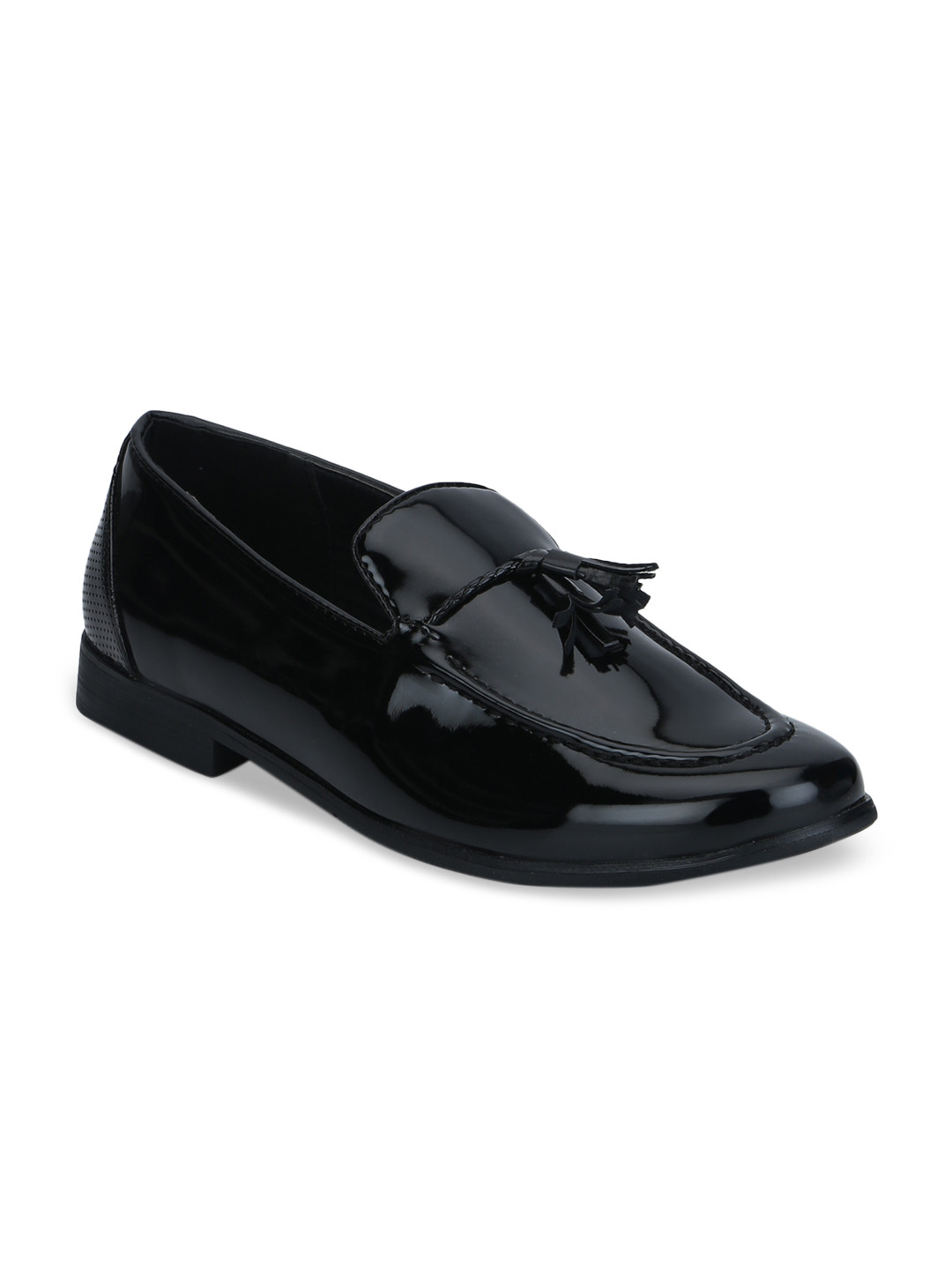 Buy Truffle Collection Men Black Tasselled Loafers - Casual Shoes for ...