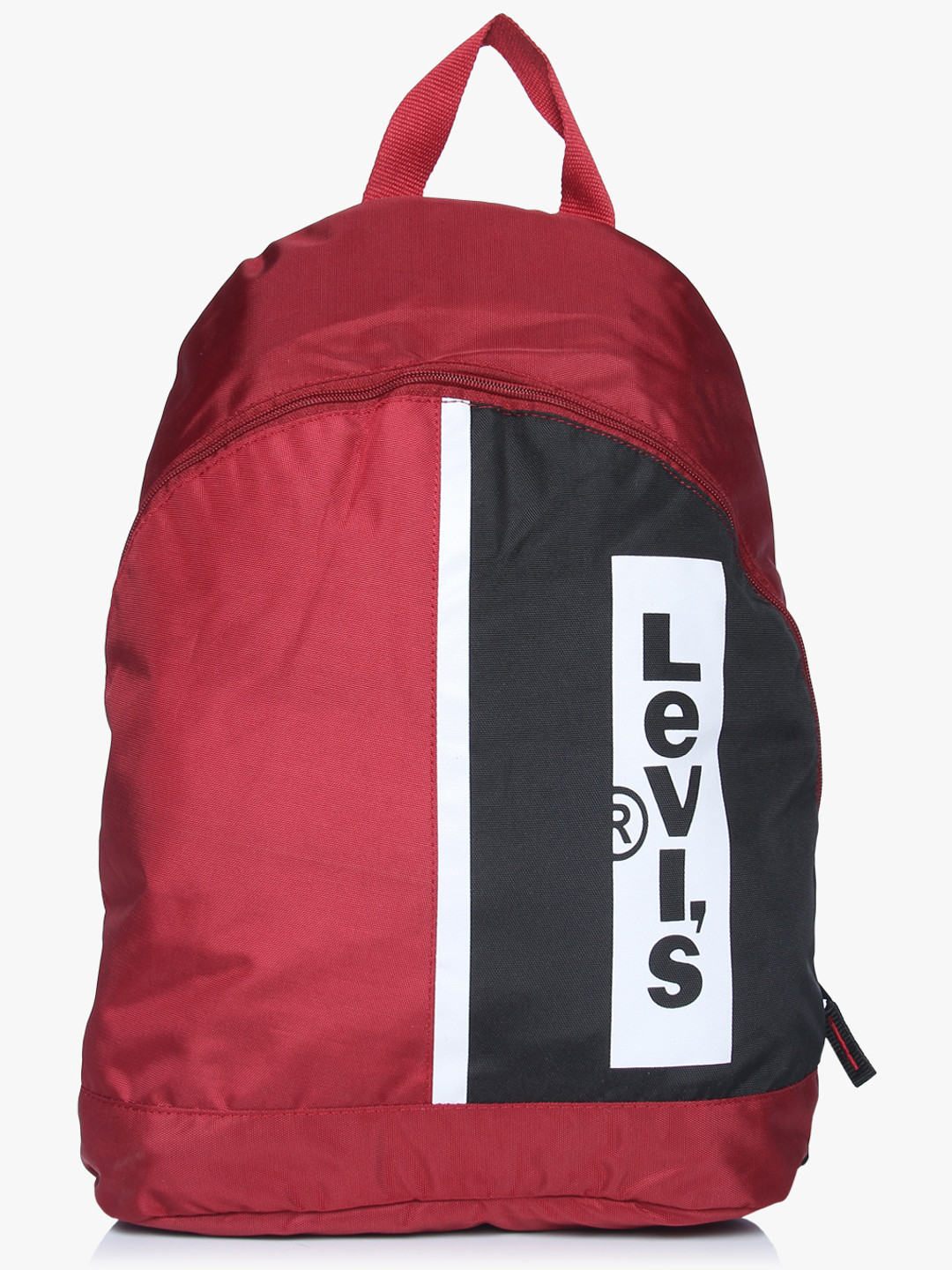 Buy Levis Men Red & Black Colourblocked Laptop Backpack - Backpacks for ...