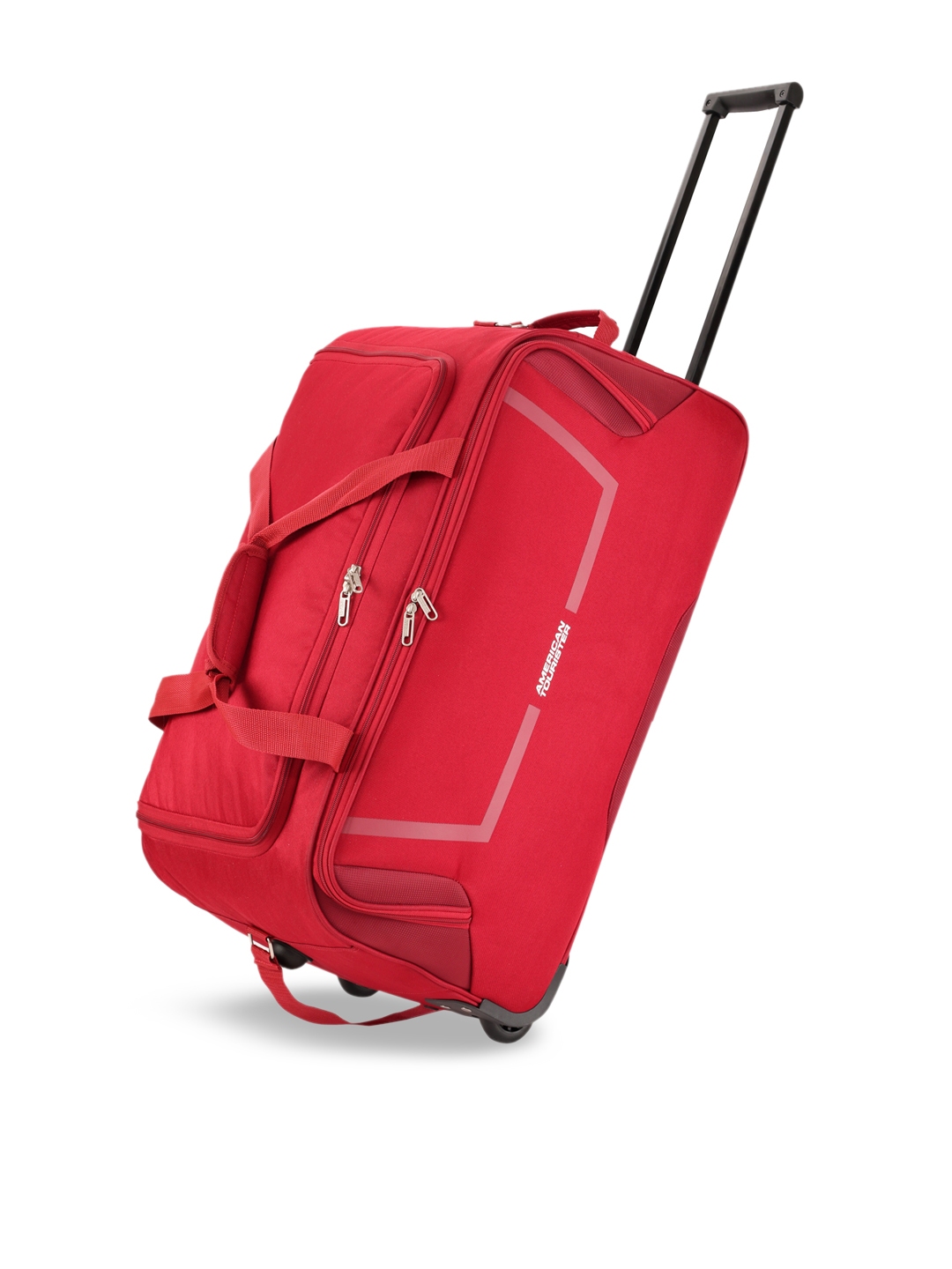 Buy AMERICAN TOURISTER Red Solid Large Trolley Duffel Bag - Duffel Bag ... Buy AMERICAN TOURISTER Red Solid Large Trolley Duffel Bag - Duffel Bag ...
