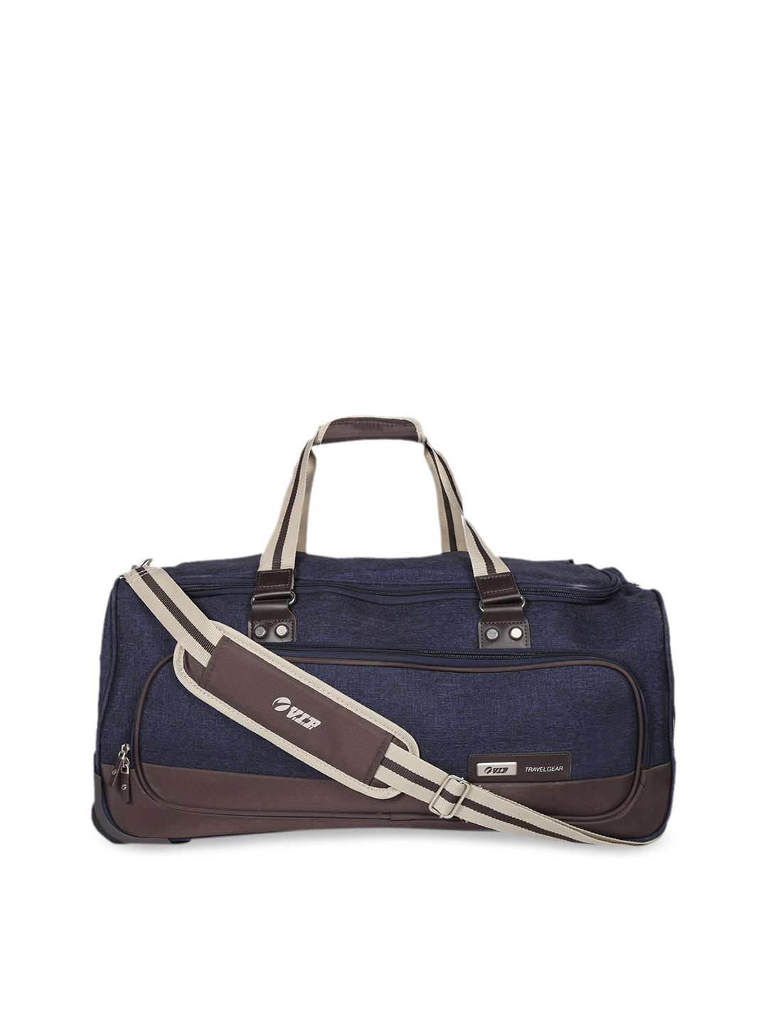 Buy VIP Unisex Blue Solid Medium Duffel Bag - Duffel Bag for Unisex ...