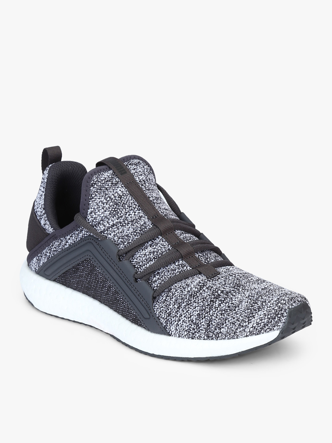 Buy Puma Men Grey Mega NRGY Knit Running Shoes - Sports Shoes for Men ...