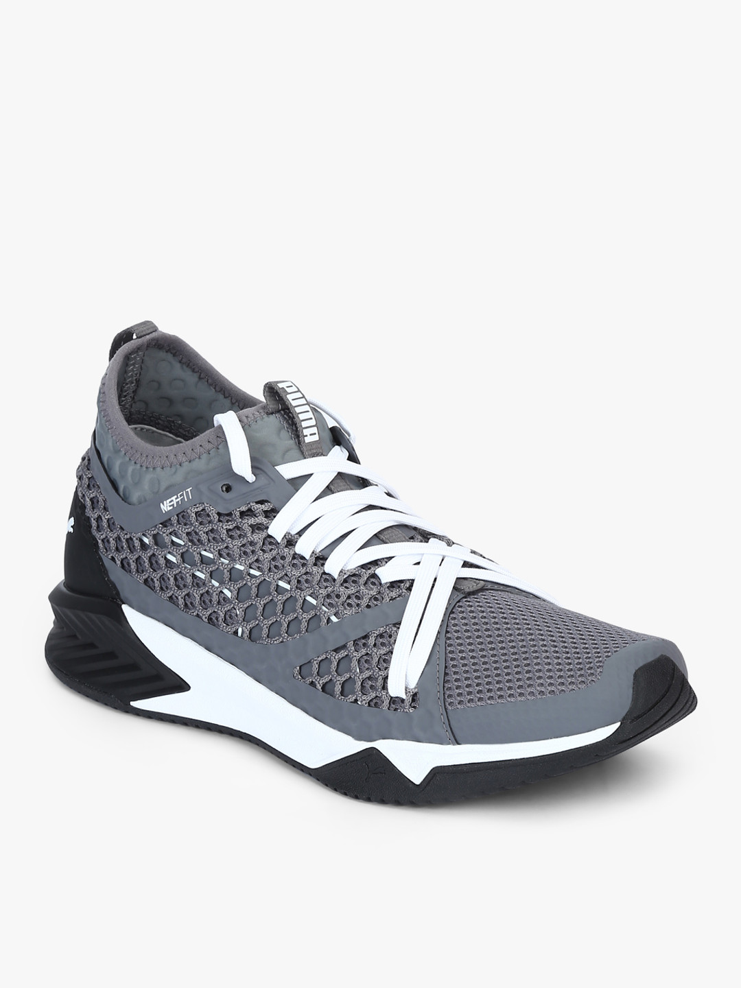 Buy Puma Unisex Grey Ignite Xt Netfit Running Shoes - Sports Shoes for ...