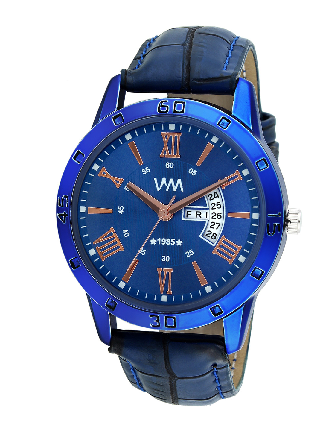 Buy WM Men Blue Analogue Watch DDWM 115 - Watches for Men 9701519 | Myntra