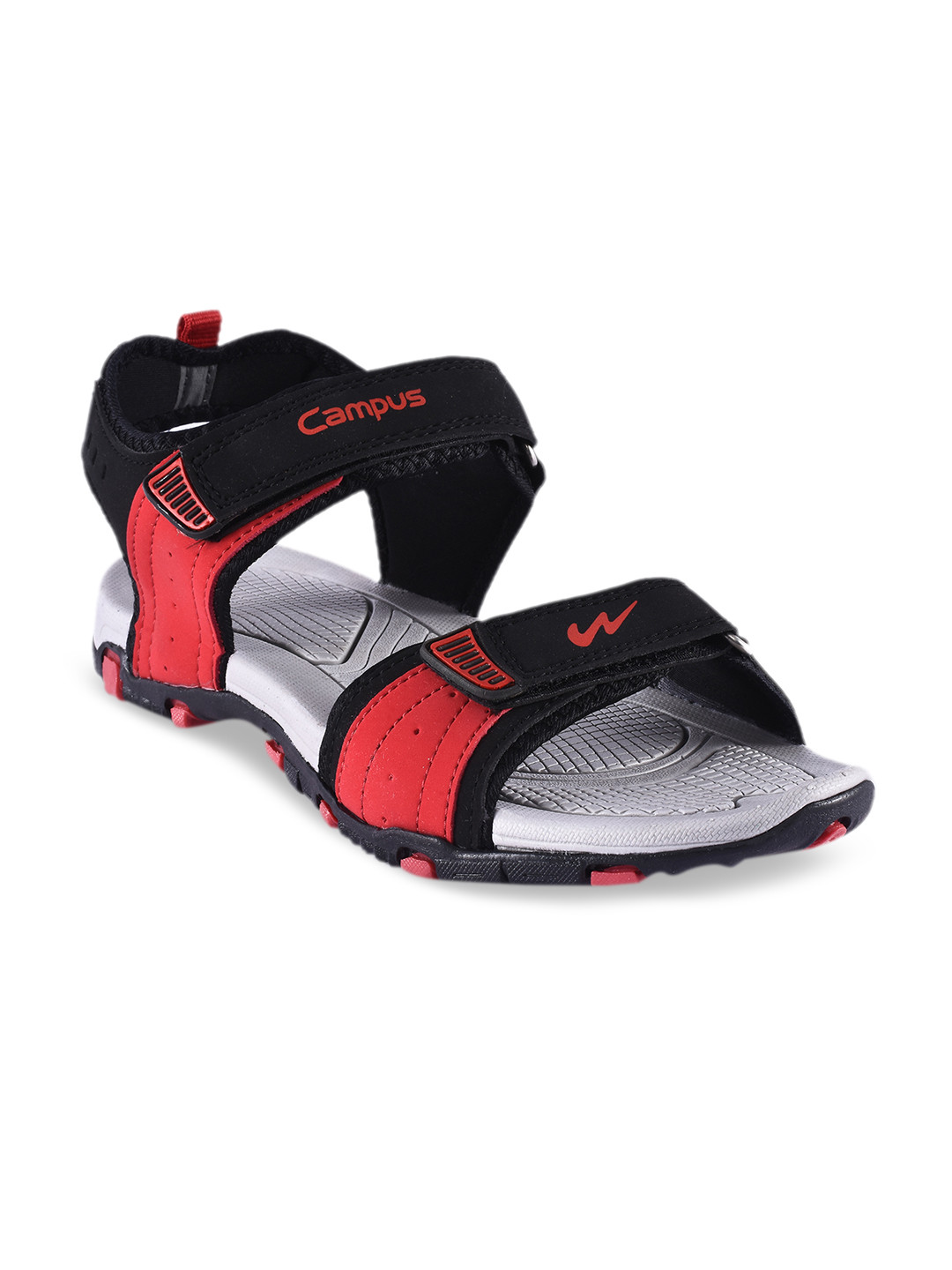 Buy Campus Men Black Sandals - Sandals for Men 9855825 | Myntra