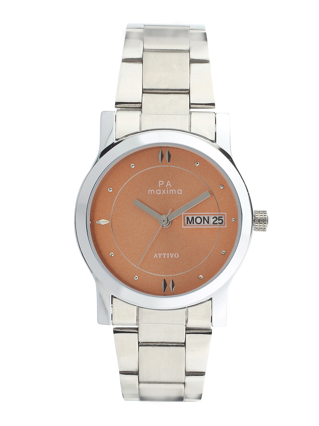 Buy Maxima Women Orange Analogue Watch O 56141CMLI - Watches for Women ...