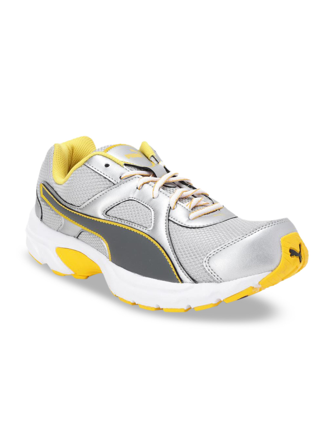 Buy Puma Men Silver Toned Sneakers - Casual Shoes for Men 10018041 | Myntra