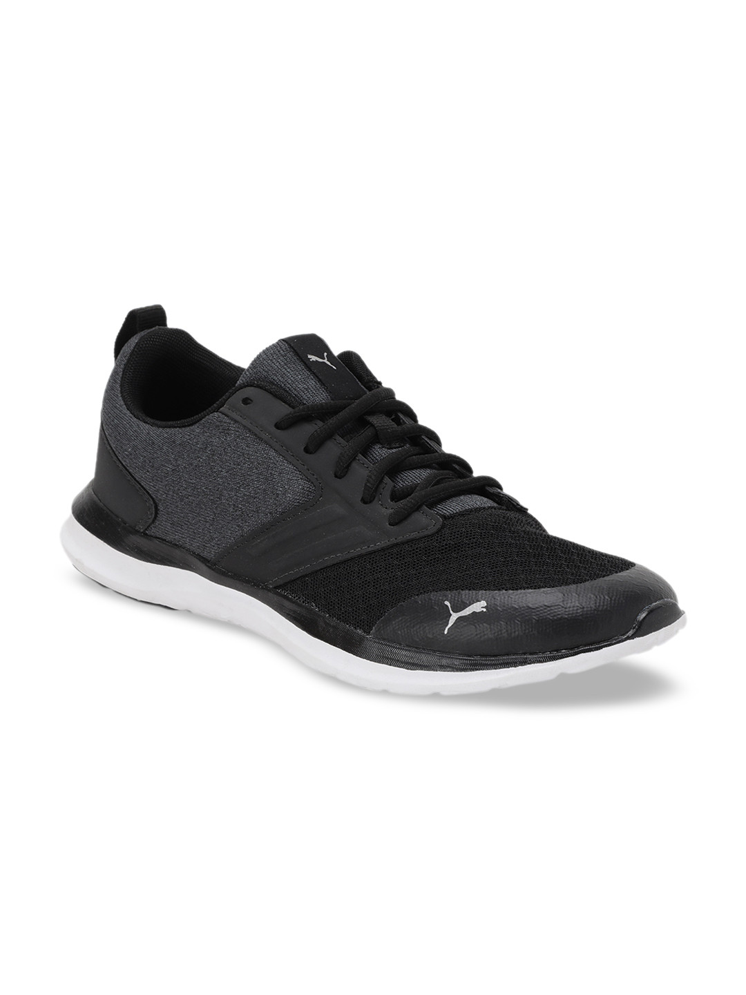 Buy Puma Men Black Sneakers - Casual Shoes for Men 10018103 | Myntra
