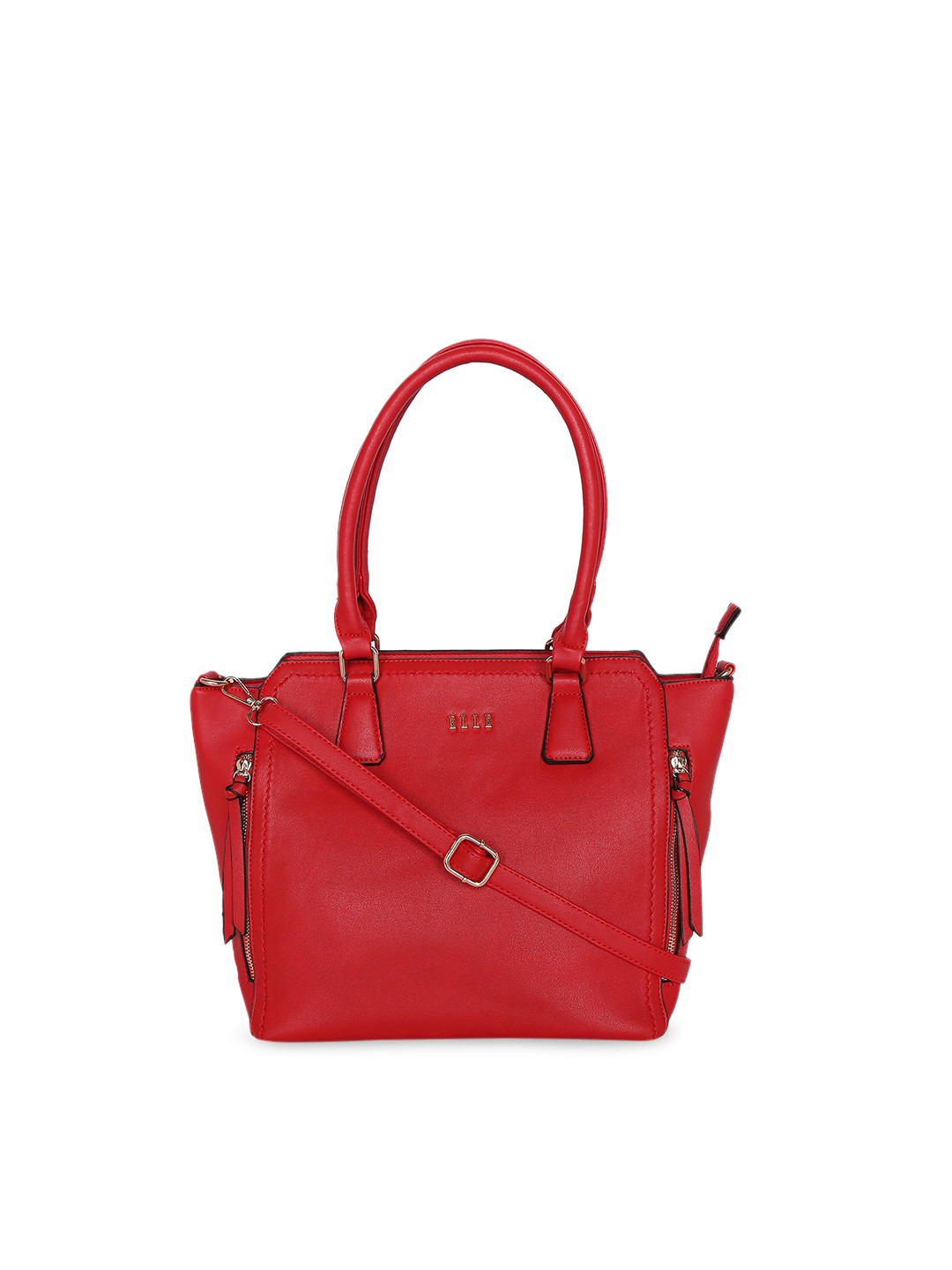 Buy ELLE Red Solid Shoulder Bag - Handbags for Women 10073623 | Myntra