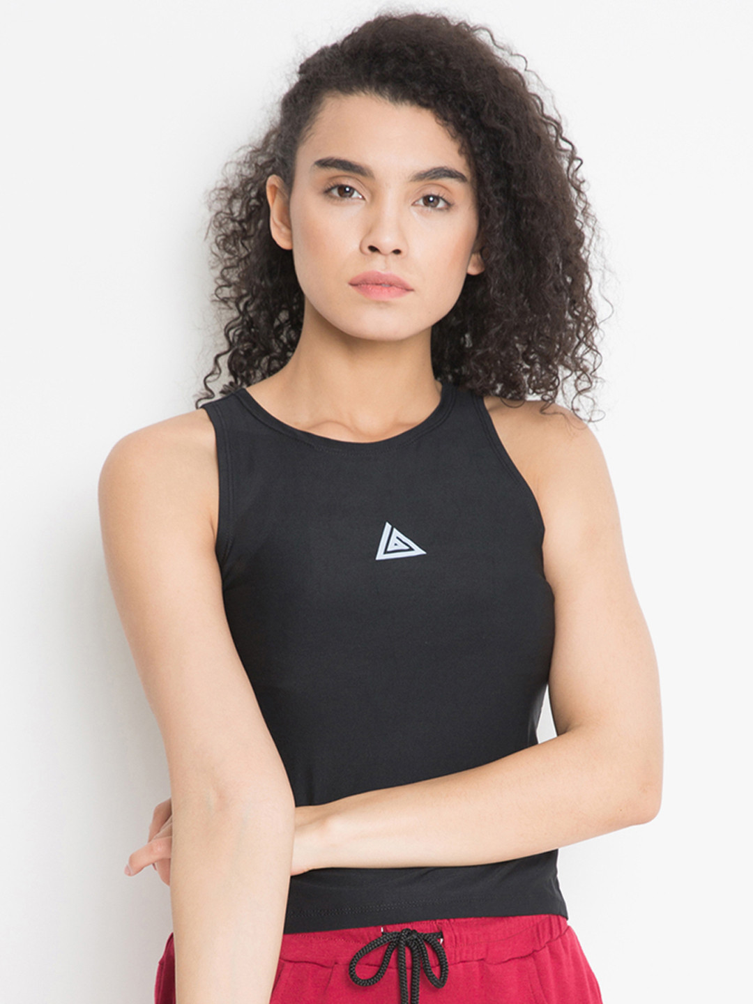 Buy Aesthetic Bodies Women Black Solid Top - Tops for Women 10109015 ...