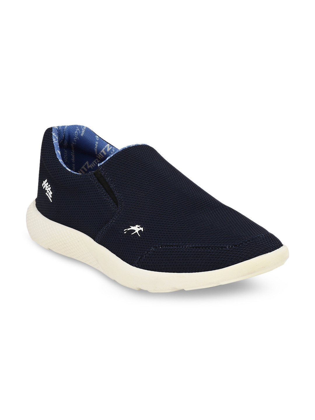 Buy Hitz Men Blue Slip On Sneakers - Casual Shoes for Men 10145197 | Myntra