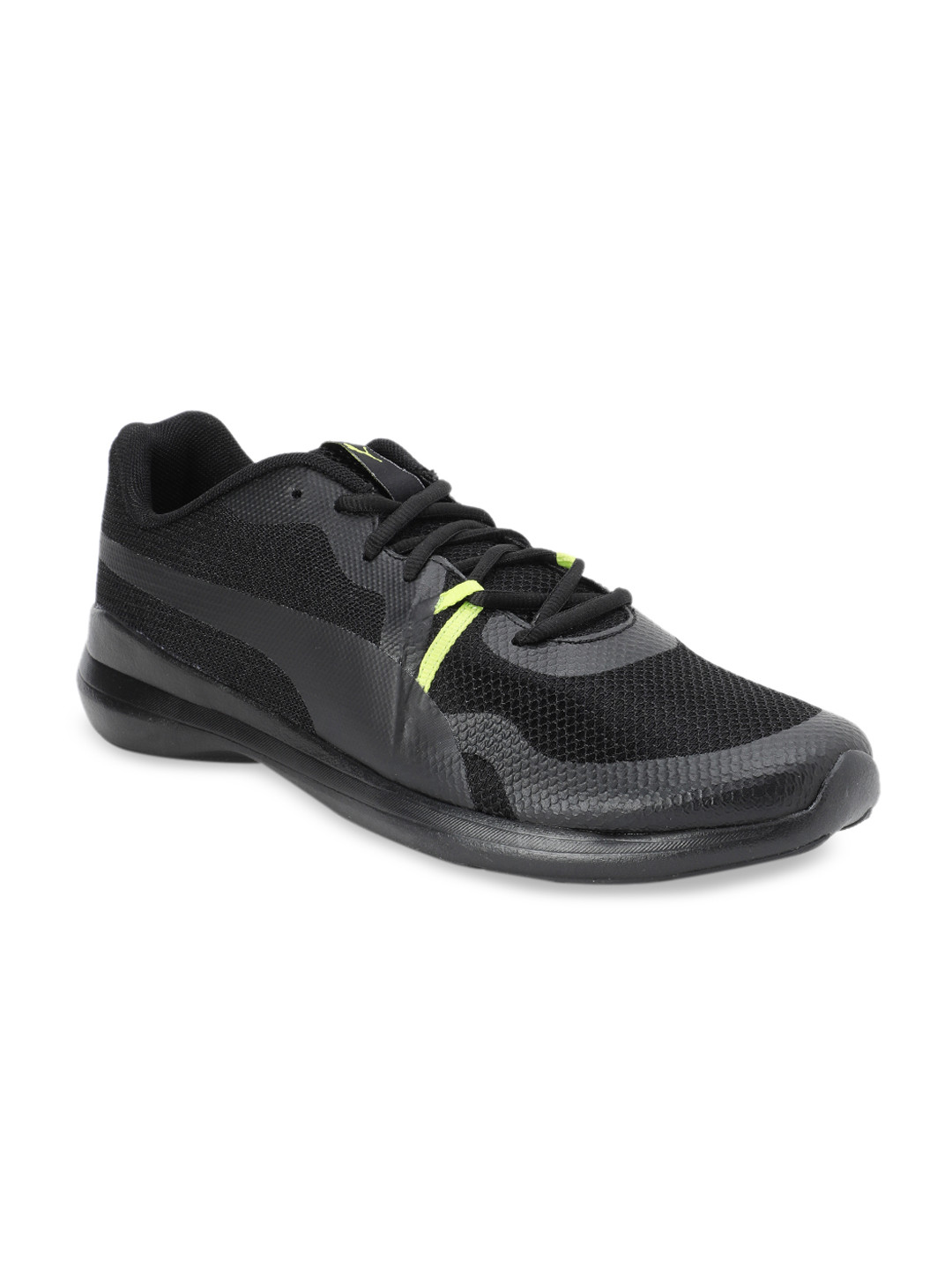 Buy Puma Men Black Pacer Wave Running Shoes - Sports Shoes for Men ...