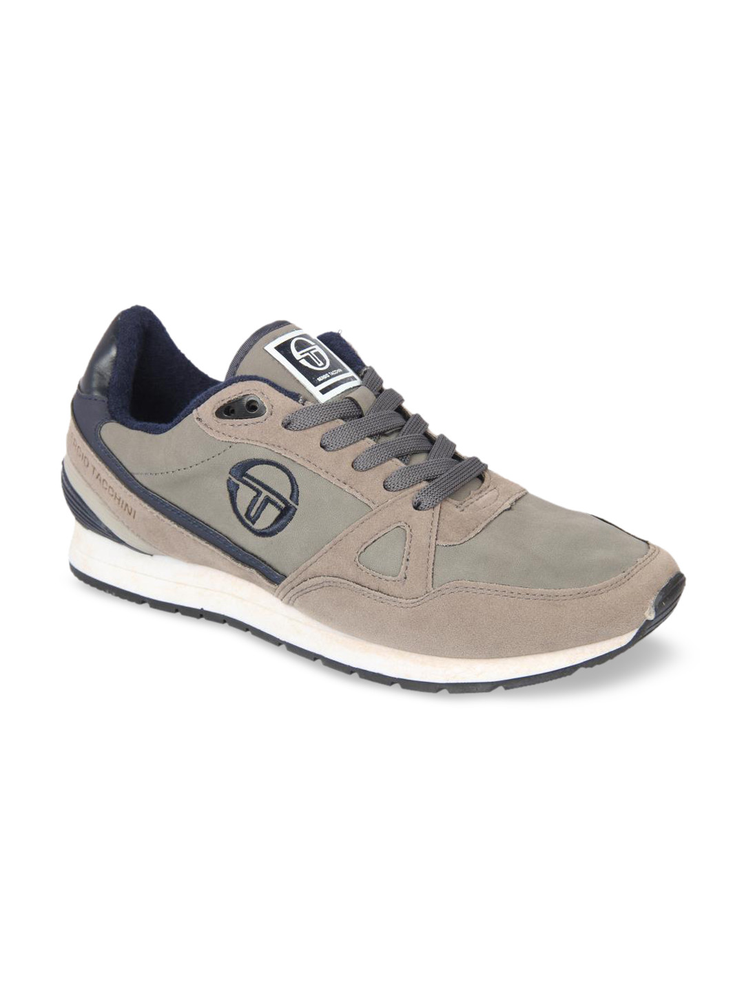 Buy Sergio Tacchini Men Olive Green Sneakers - Casual Shoes for Men ...