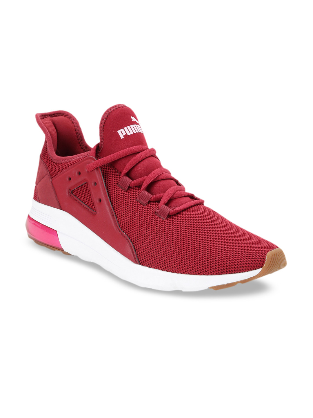 Buy Puma Unisex Red Electron Street Rhubarb Sneakers - Casual Shoes for ...