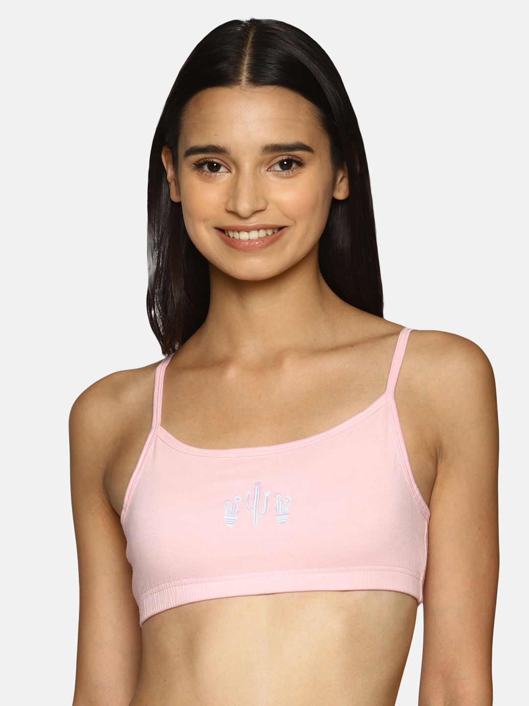 Buy Brag Pink Solid Non Wired Non Padded Beginners Bra Mba03pk02 Bra For Women 10271451 Myntra