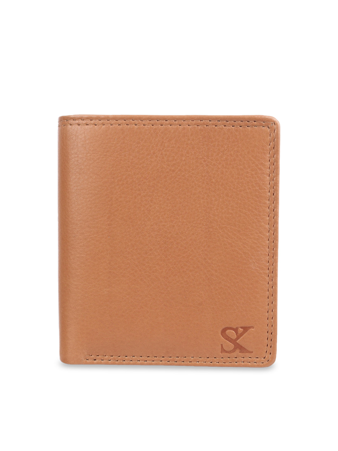 Buy STYLER KING Men Tan Solid Two Fold Wallet - Wallets for Men ...