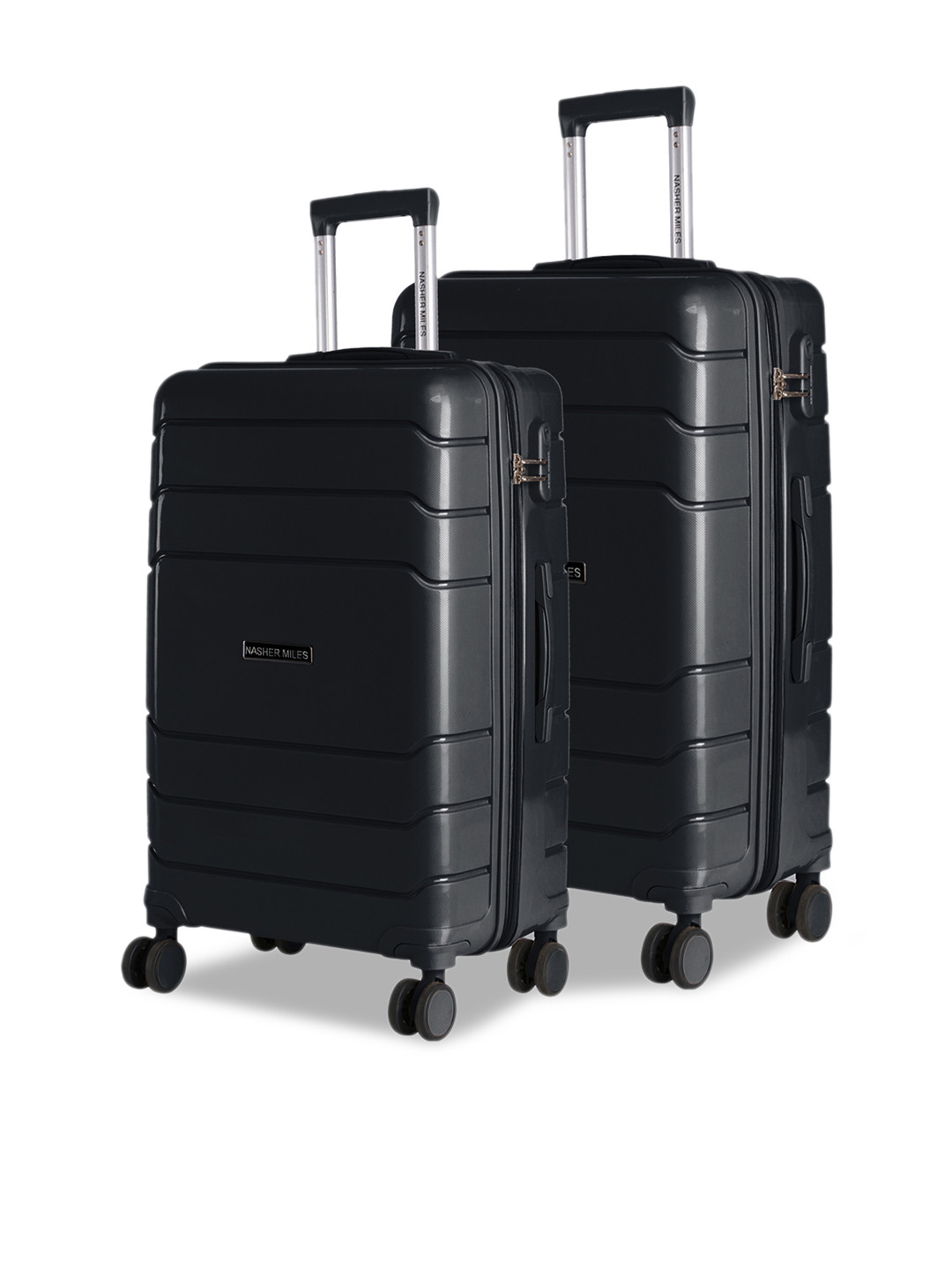 Buy Nasher Miles Set Of 2 Lisbon Hard Sided Trolley Bags - Trolley Bag ...