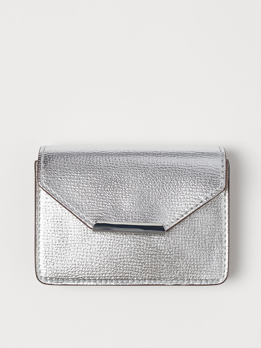 Buy H&M Women Silver Toned Card Holder - Wallets for Women 10436094 ...