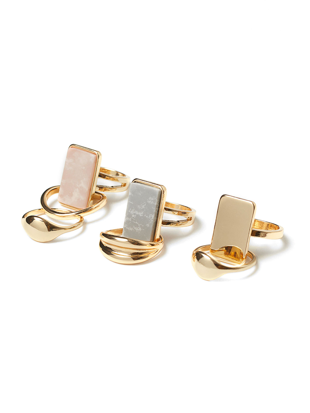 Buy H&M Women 7 Pack Rings - Ring for Women 10436126 | Myntra