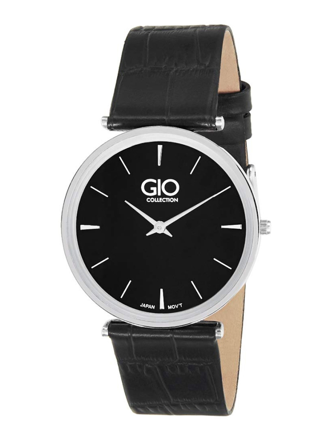 Buy GIO COLLECTION Men Black Analogue Watch G0022 01 - Watches for Men ...