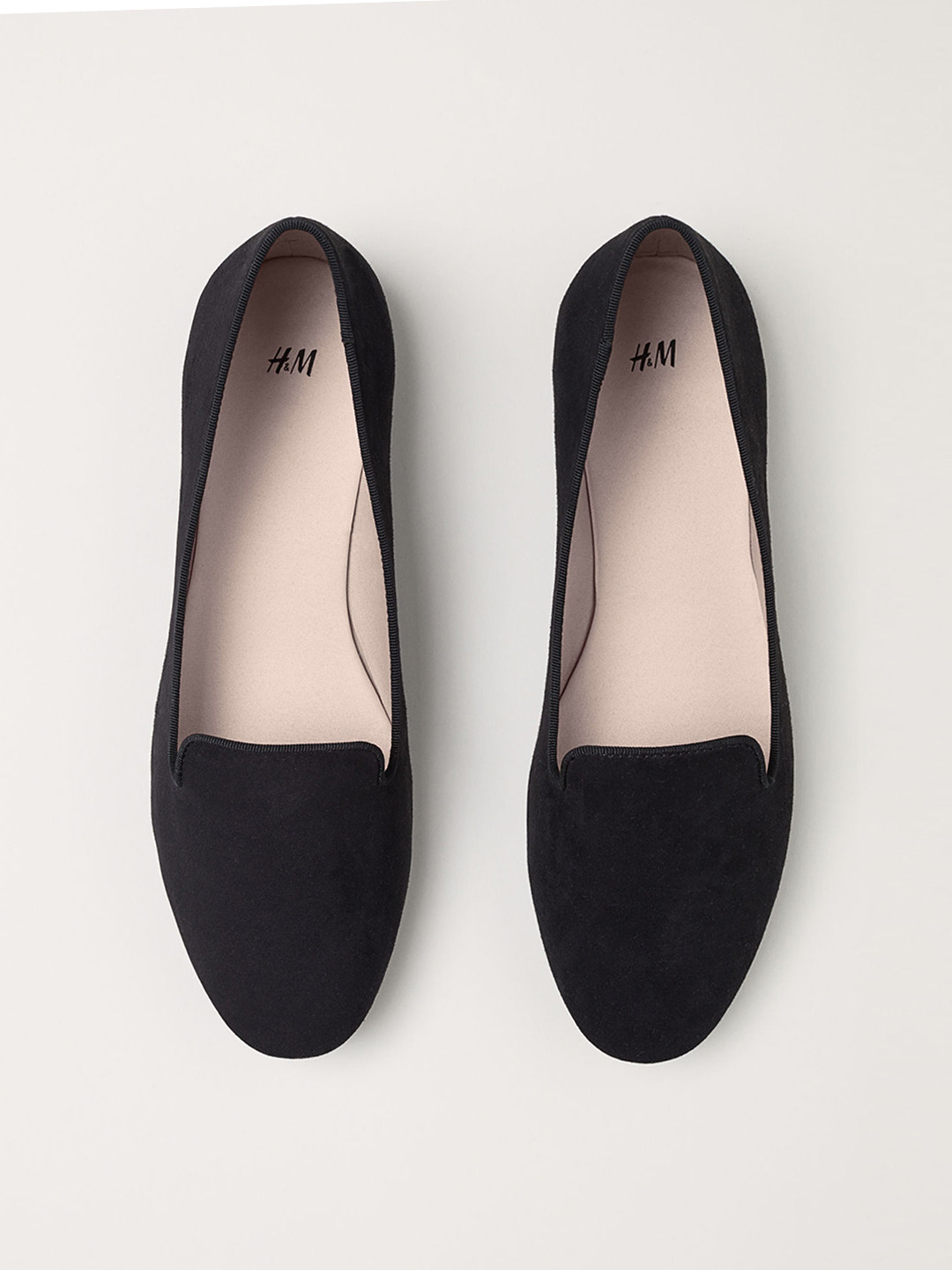 Buy H&M Women Black Solid Loafers - Casual Shoes for Women 10515698 ...