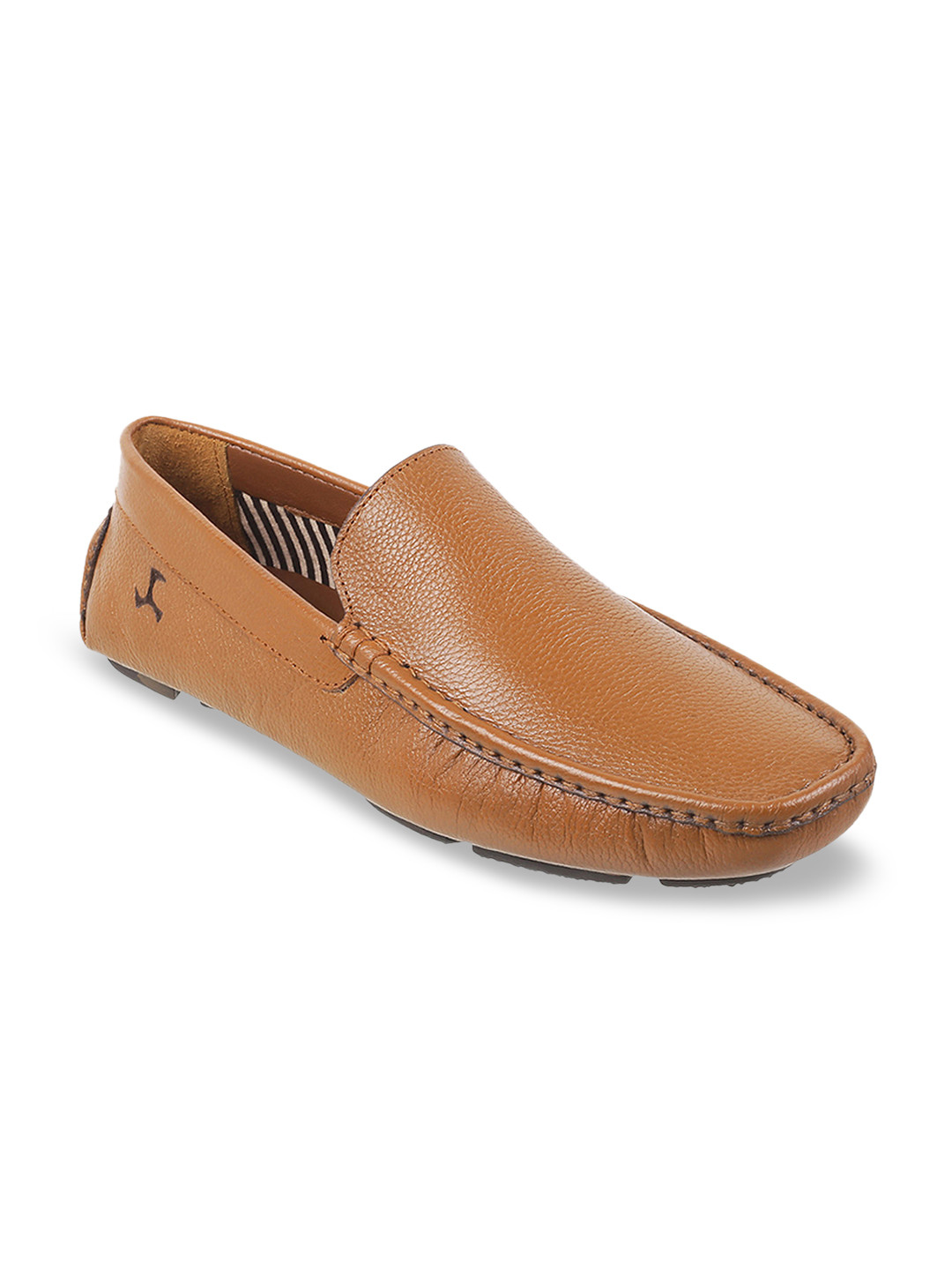 Buy Mochi Men Tan Driving Shoes - Casual Shoes for Men 10522446 | Myntra