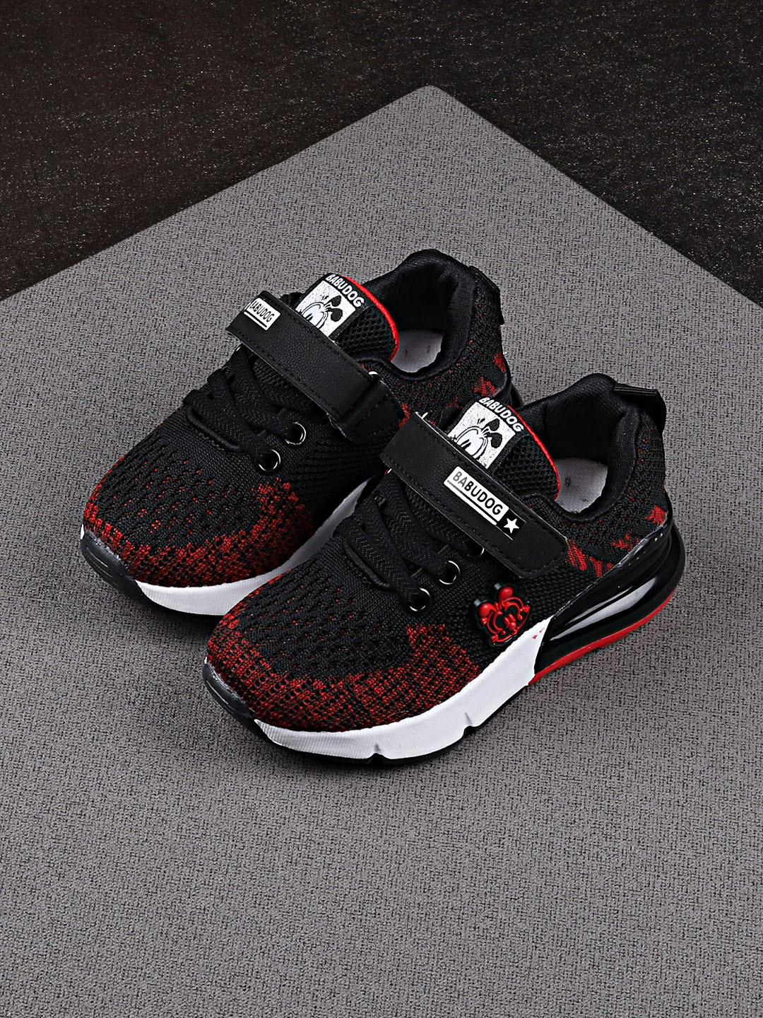 Buy Walktrendy Kids Black Slip On Sneakers - Casual Shoes for Unisex ...