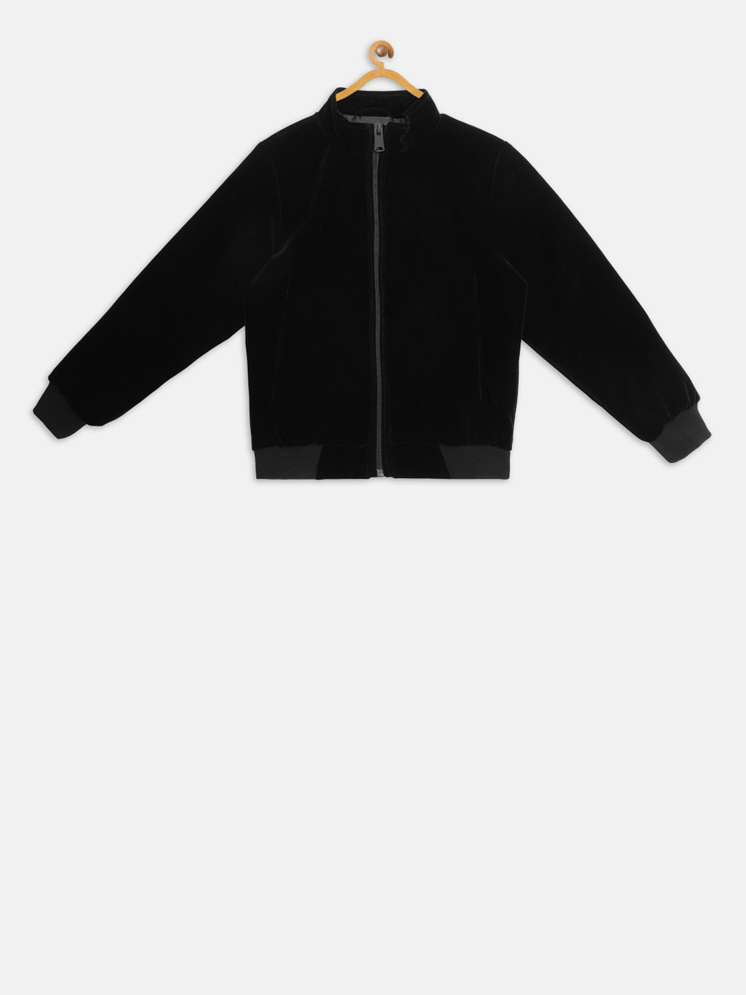 Buy T Base Boys Black Solid Lightweight Jacket - Jackets for Boys ...