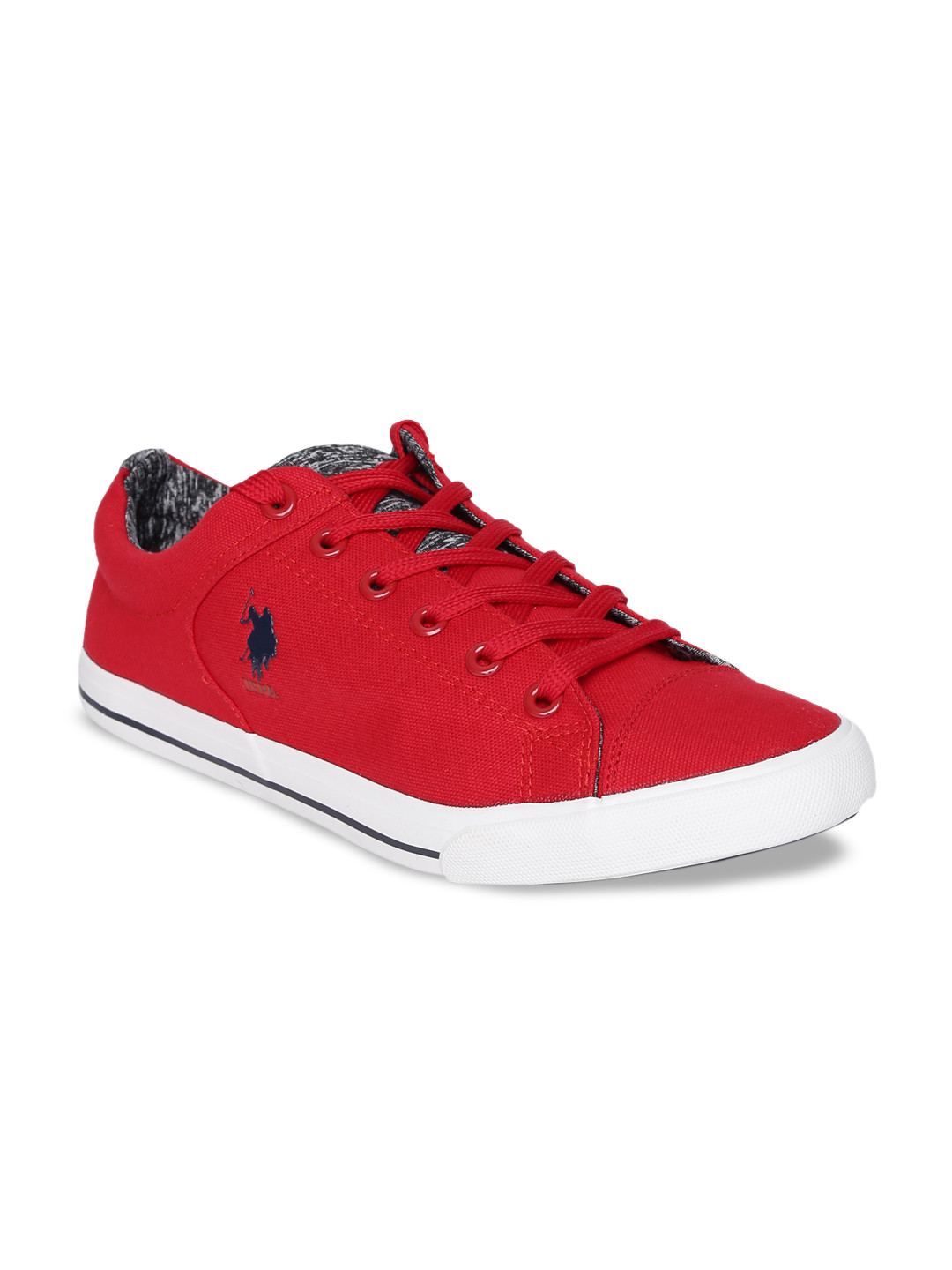 Buy U.S. Polo Assn. Men Red PERCE Sneakers - Casual Shoes for Men ...