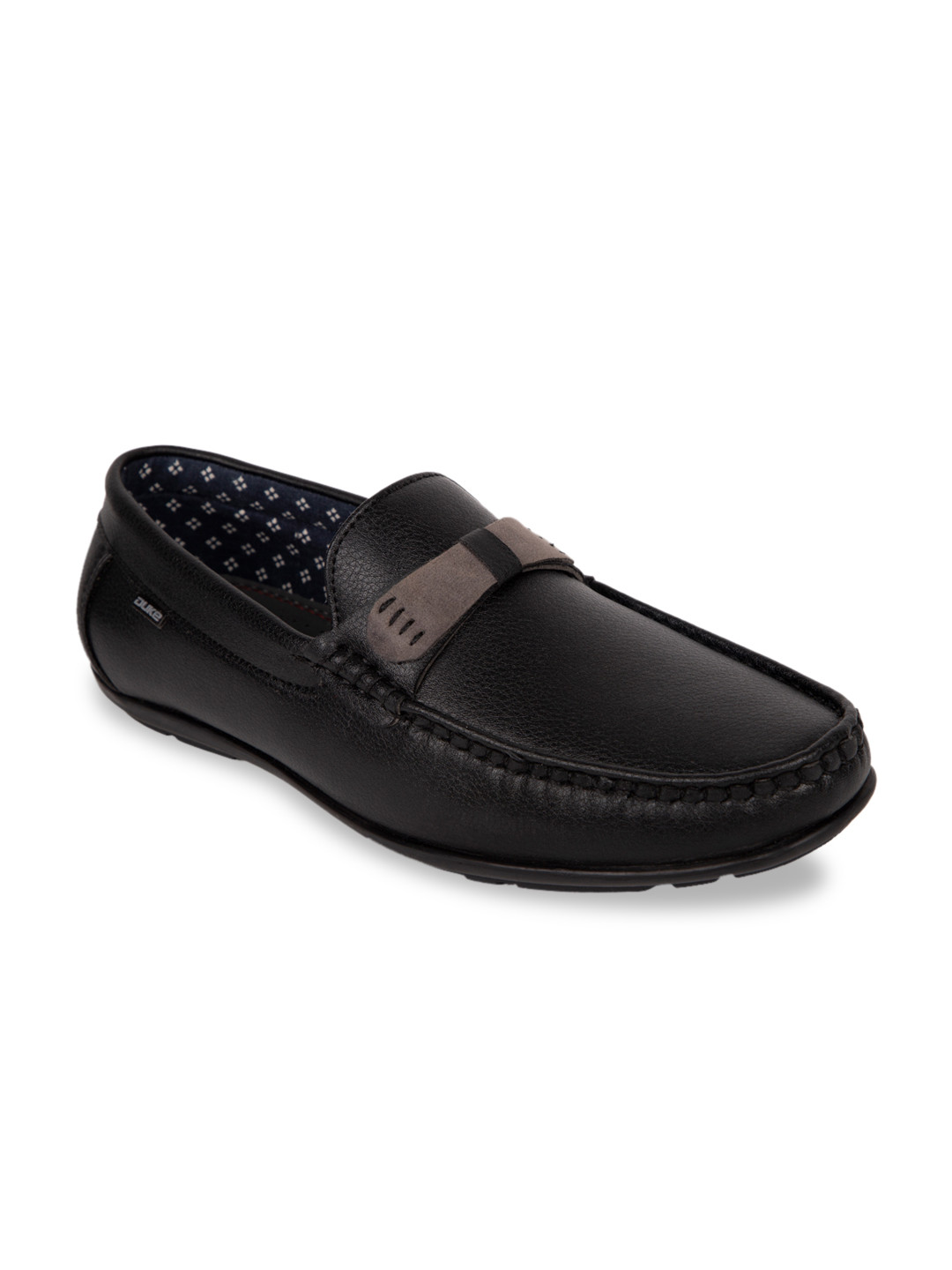 Buy Duke Men Black Solid Loafers - Casual Shoes for Men 10732258 | Myntra