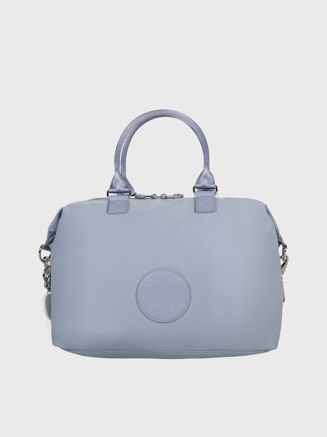 Buy Kipling Purple & Blue Solid Handheld Bag - Handbags for Women ...