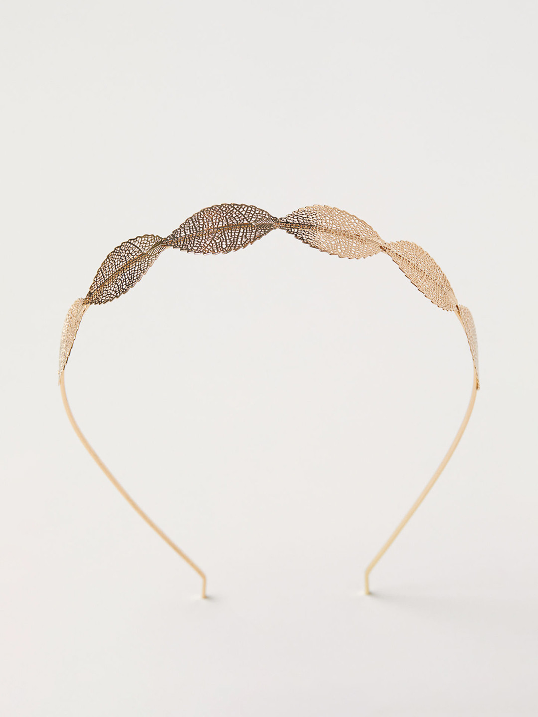 Buy H&M Women Gold Alice Band With Leaves - Hair Accessory for Women ...