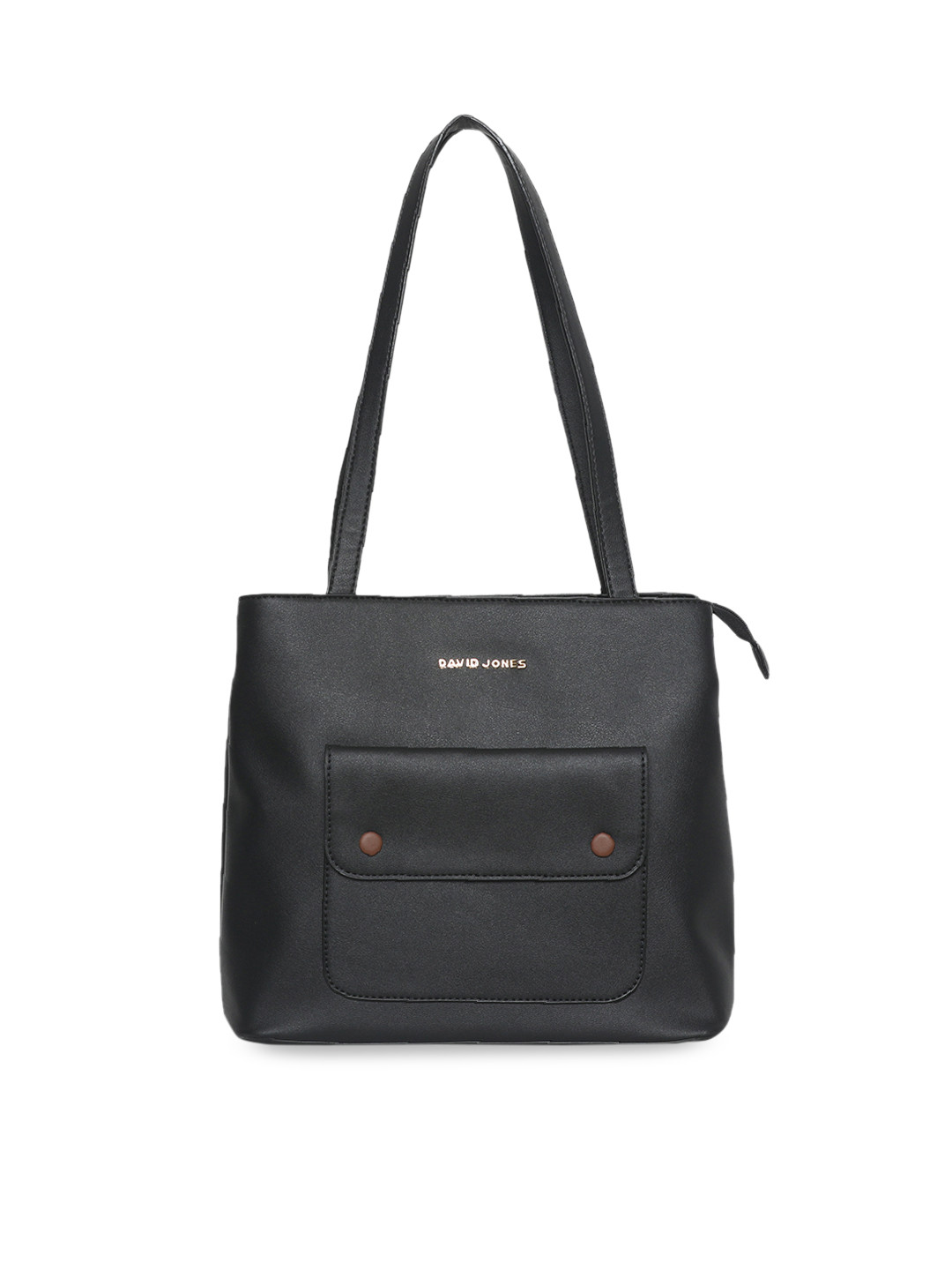 Buy David Jones Black Solid Shoulder Bag - Handbags for Women 11365564 ...