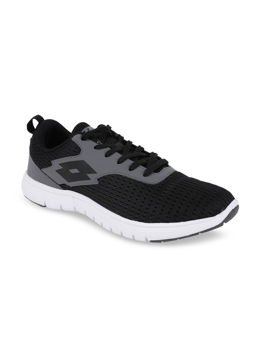 Buy Lotto Men Black Mesh Training Or Gym Shoes - Sports Shoes for Men ...