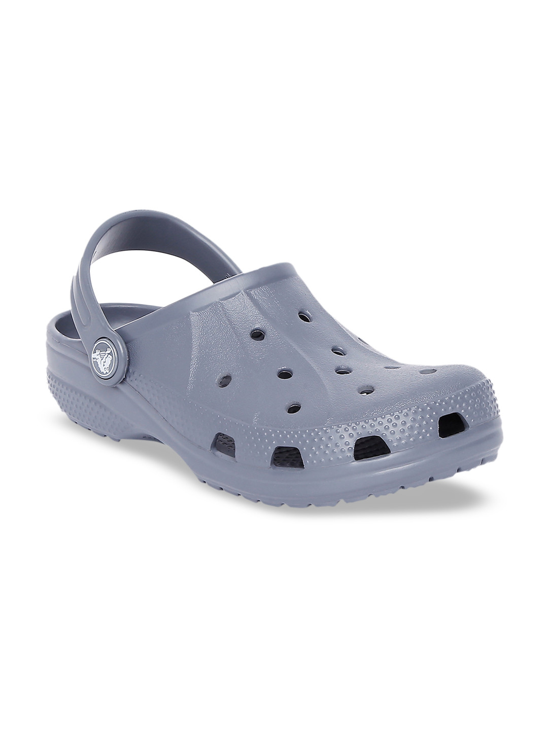 Buy Crocs Kids Grey Ralen Solid Clogs - Flip Flops for Unisex Kids ...