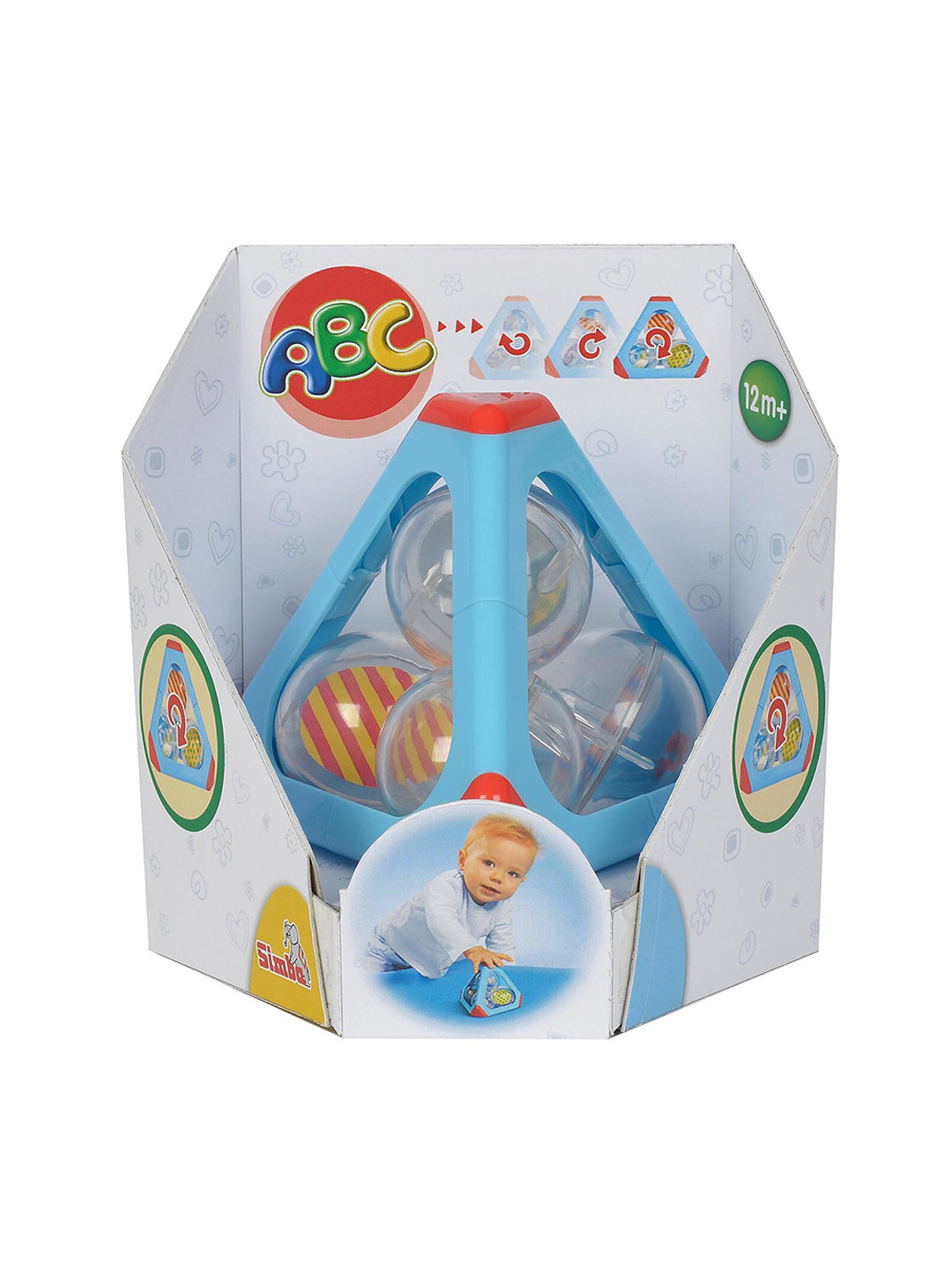Buy ABC By ToysRus Kids Colourful Ball Pyramid - Learning And ...