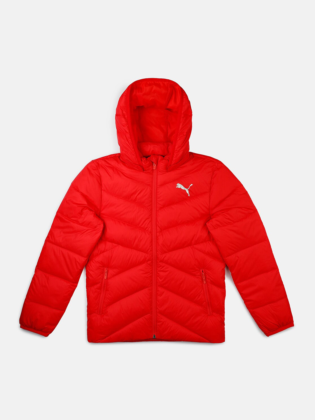 Buy Puma Boys Red PackLITE Down Padded Jacket - Jackets for Boys ...