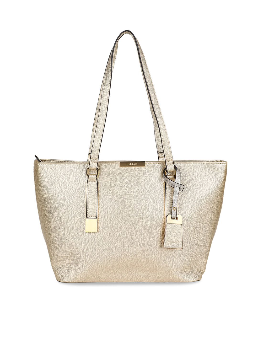 Buy ALDO Gold Toned Solid Shoulder Bag - Handbags for Women 12732356 ...