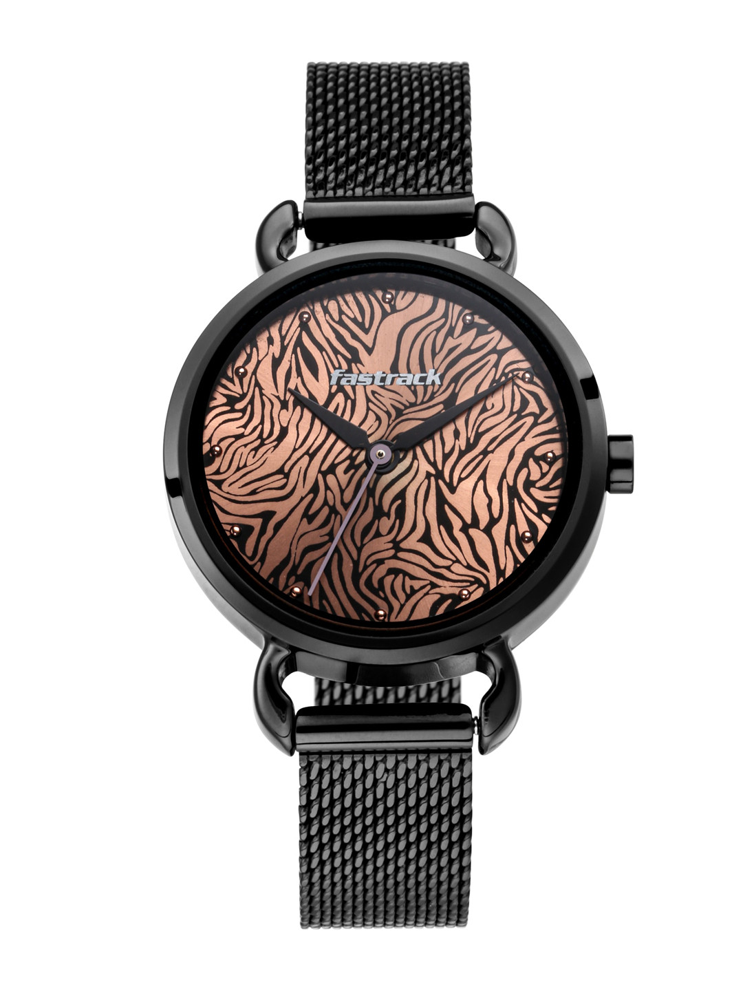 Buy Fastrack Women Rose Gold Analogue Watch 6221NM01 - Watches for ...