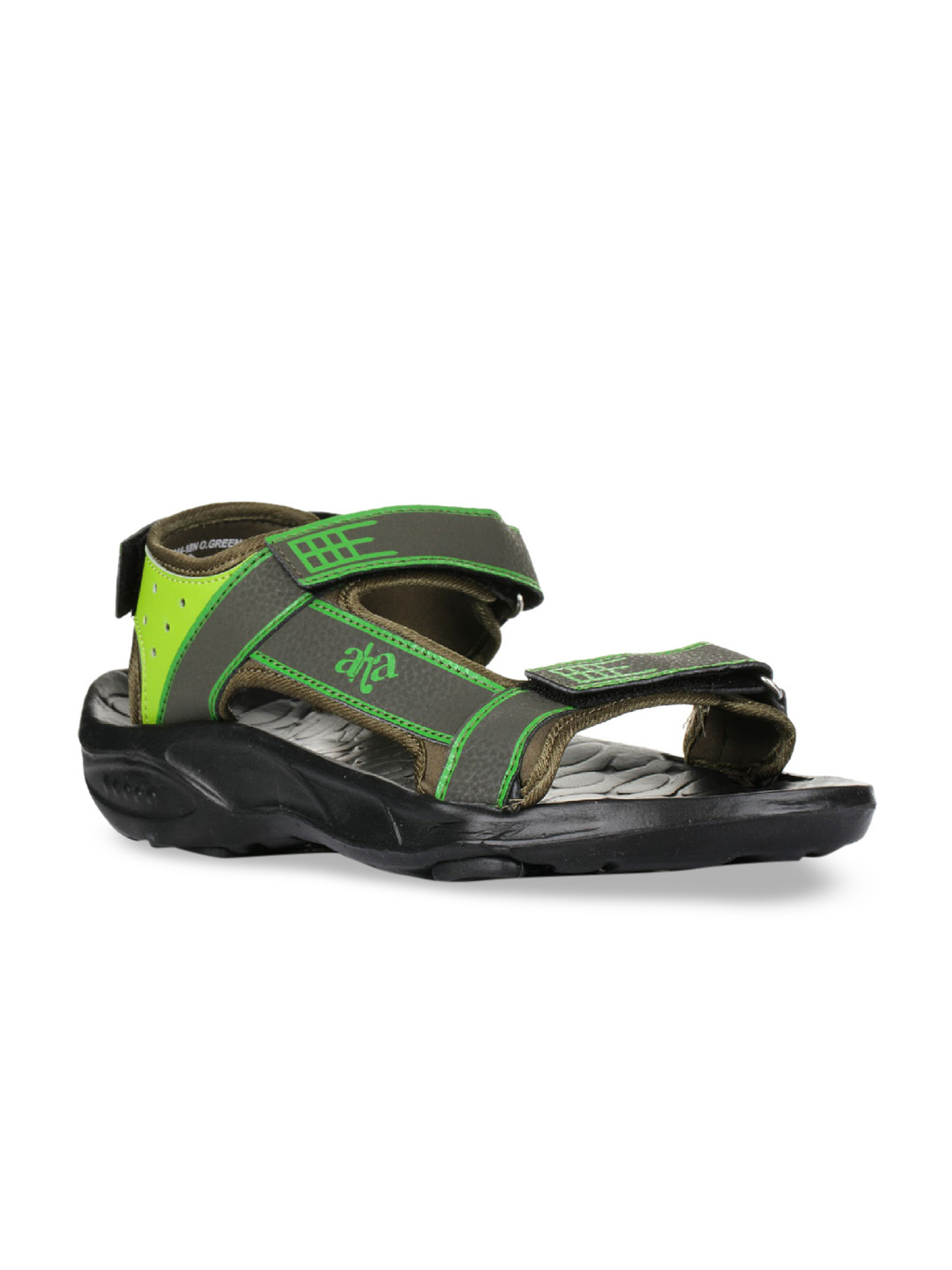 Buy Liberty Men Olive Green Comfort Sandals - Sandals for Men 12560592 ...