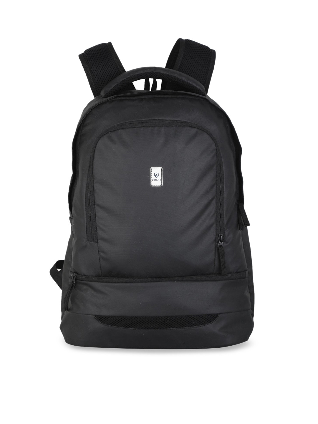 Buy Zwart Unisex Black Solid Backpack - Backpacks for Unisex 12797628 ...