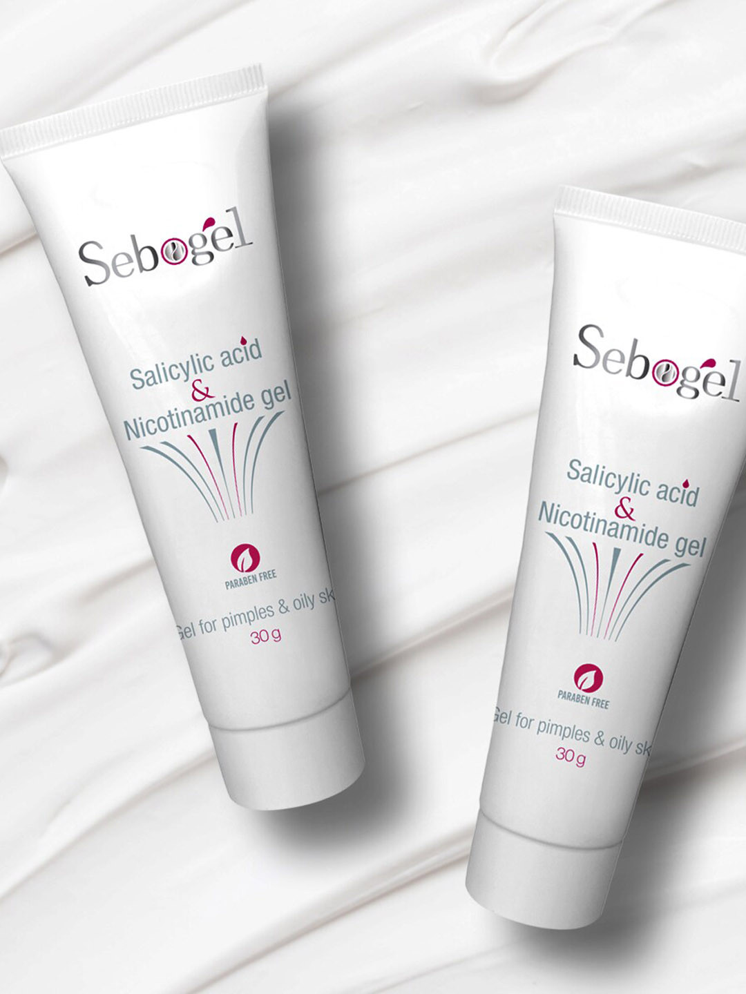 Buy Sebogel Unisex Pack Of 2 Salicylic Acid & Nicotinamide Gel 30 Gm ...