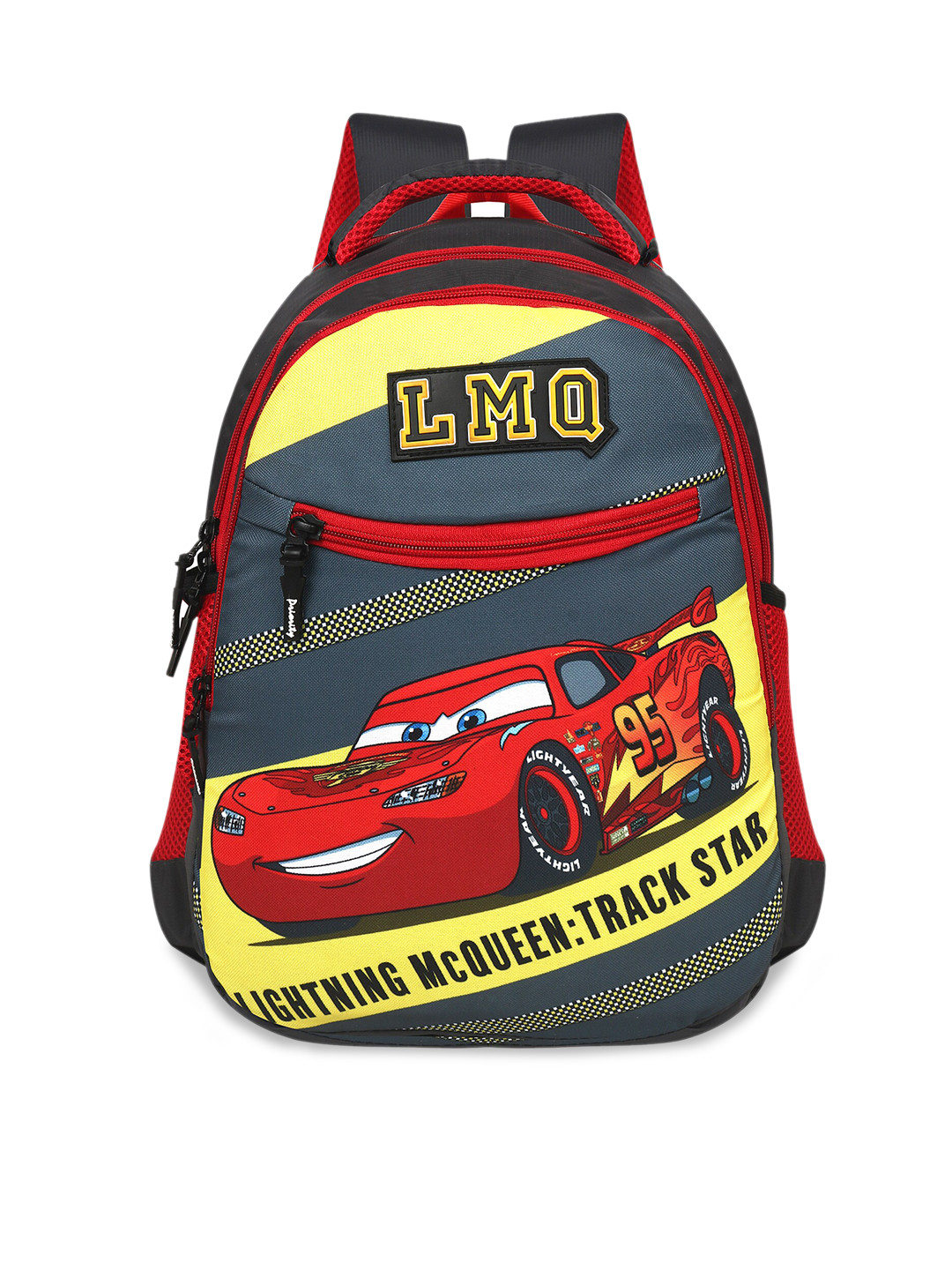 Buy Priority Boys Black & Red Cars Backpack - Backpacks for Boys ...