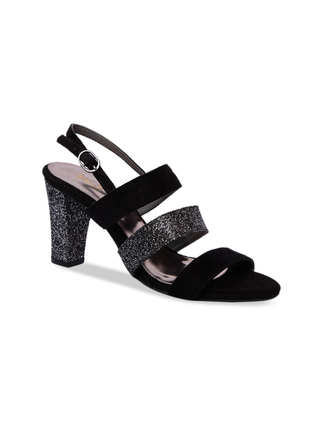 Buy Inc 5 Women Black Solid Block Heels - Heels for Women 12808834 | Myntra