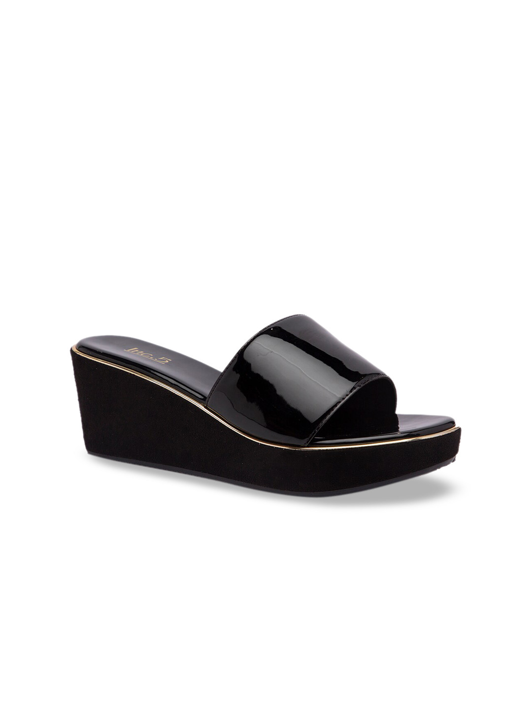 Buy Inc 5 Women Black Solid Wedges - Heels for Women 12815070 | Myntra